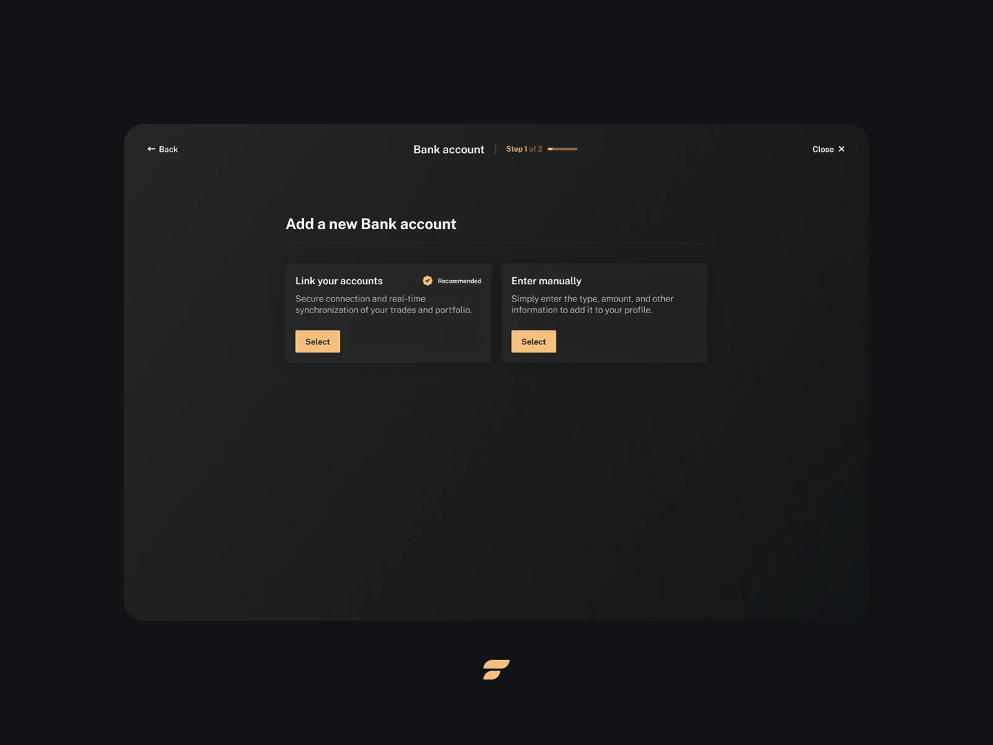 Finary - Add assets flow by Clémence Taillez for Pelostudio on Dribbble