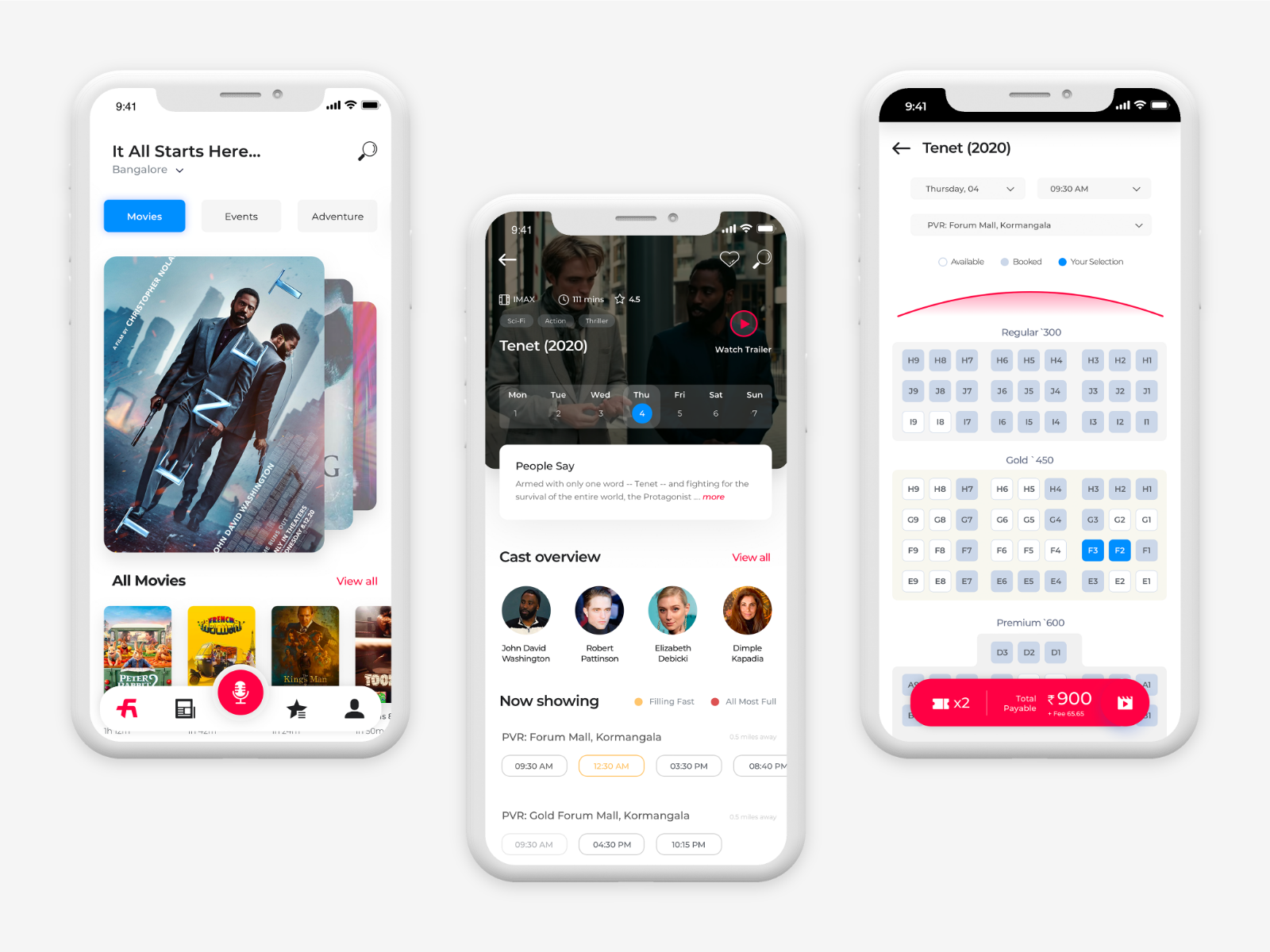 FunTime Mobile App by Deepak Balakrishnan on Dribbble