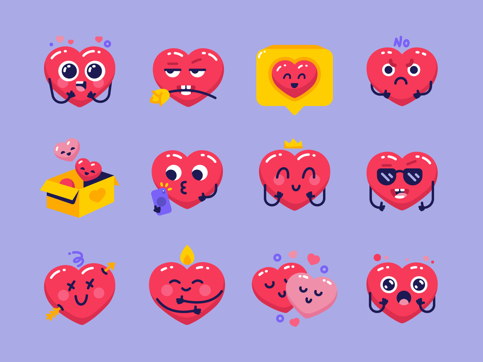 Mr.&Mrs.Valentine by Laura Reen on Dribbble