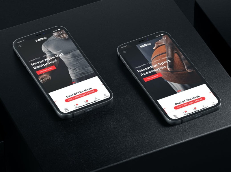 Black Smartphone Mockups by Creative Sandra on Dribbble