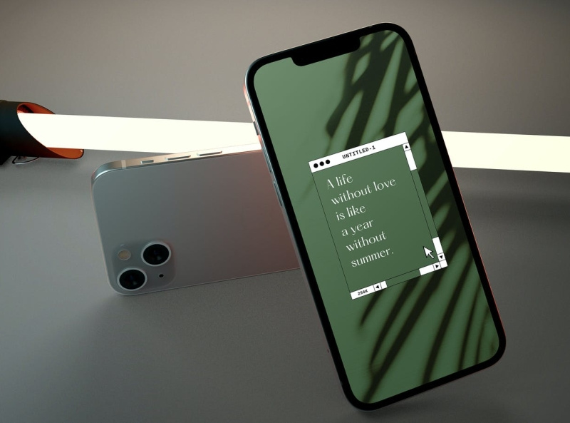 Minimal iPhone Mockups by Creative Sandra on Dribbble