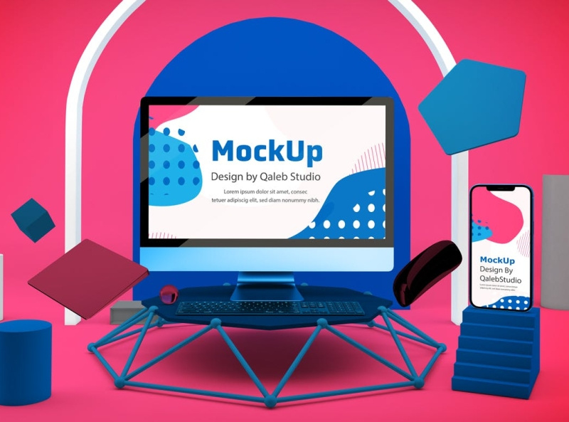 Responsive Devices Mockups by Creative Sandra on Dribbble