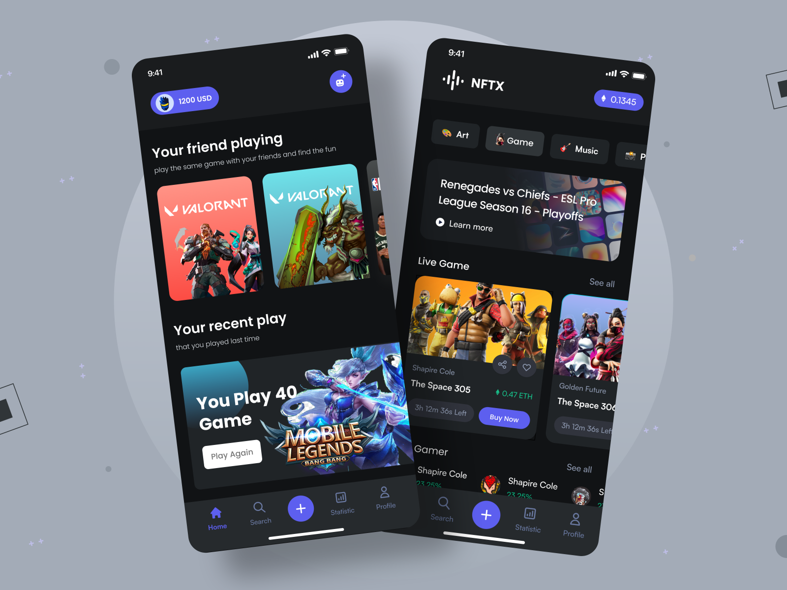 Game Store Mobile App by Hasnur Alam Ujjol on Dribbble