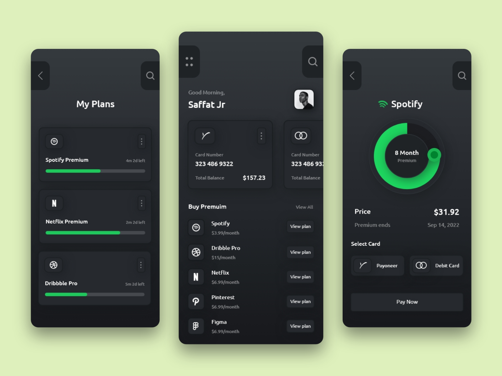 Premium Kit App by Saffat on Dribbble
