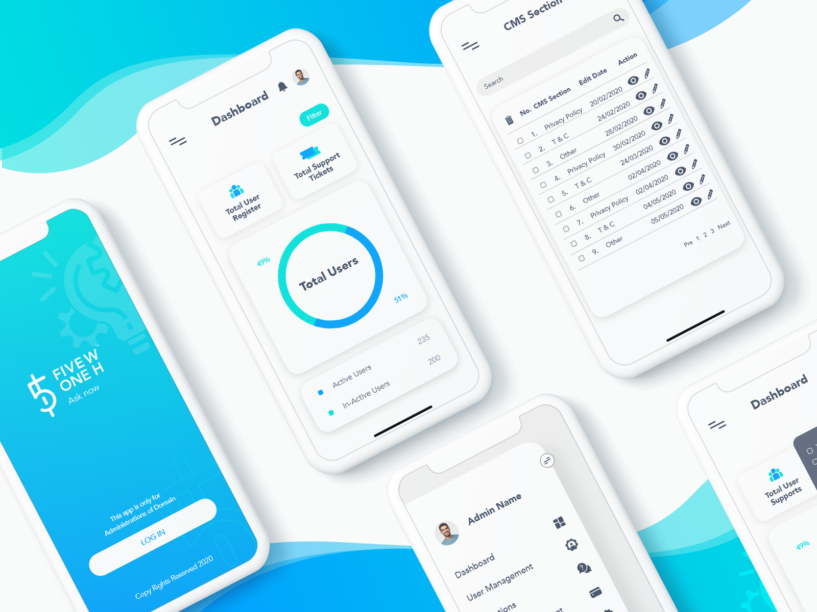 5W1H - Mobile App UI Design by Wise Lines by Rutvik Sharma on Dribbble
