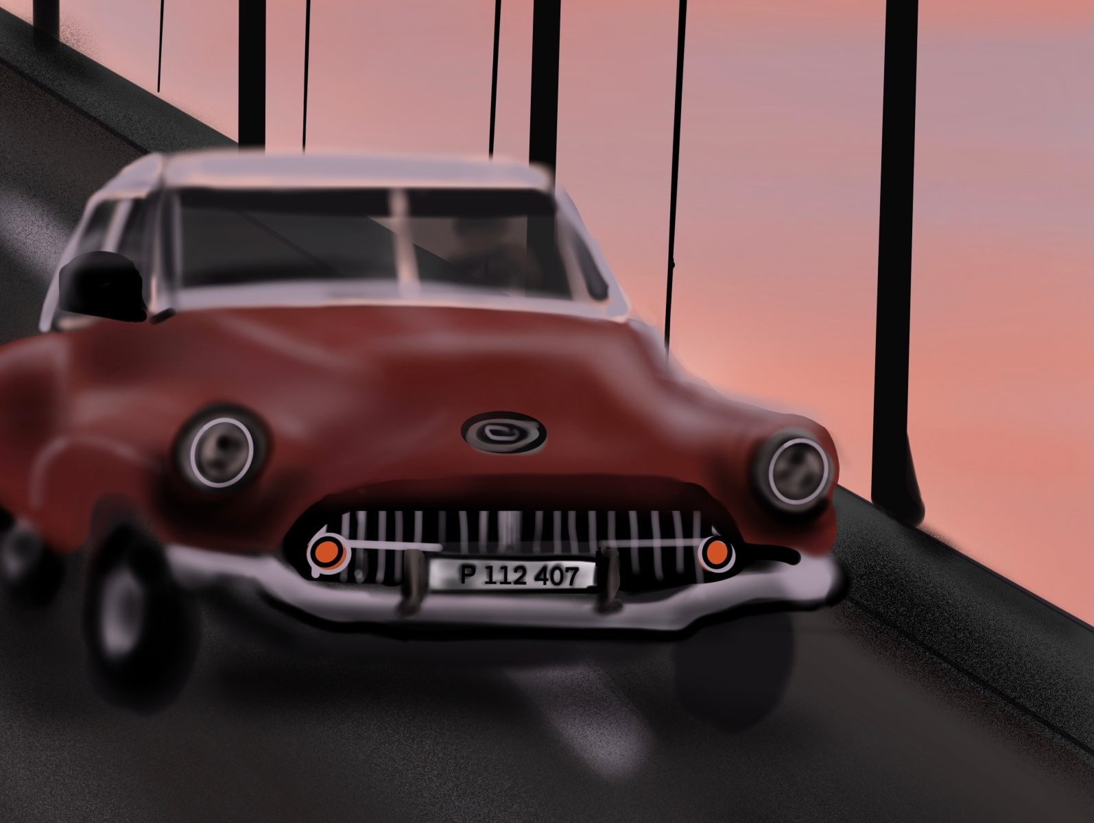Long Drive by Sruti on Dribbble