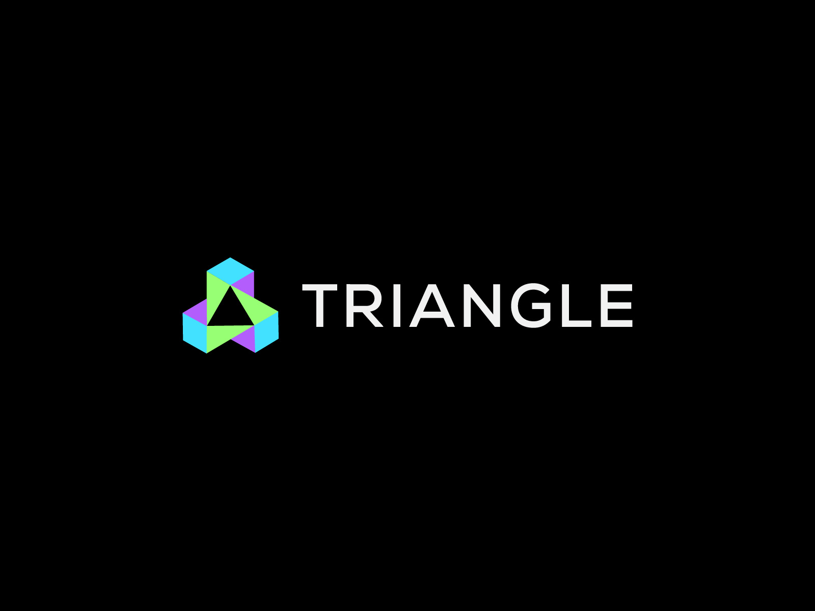 Triangle Logo by HQ Shakib on Dribbble