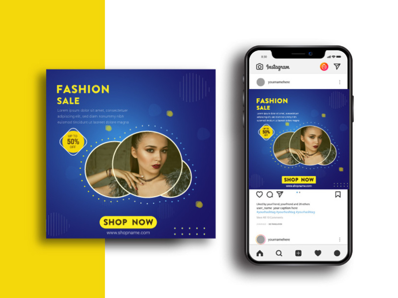 Social Media Post Design by Hafiza on Dribbble
