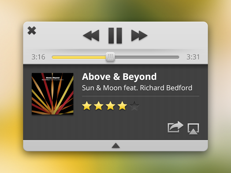 Mini Player by Brian Potstra on Dribbble