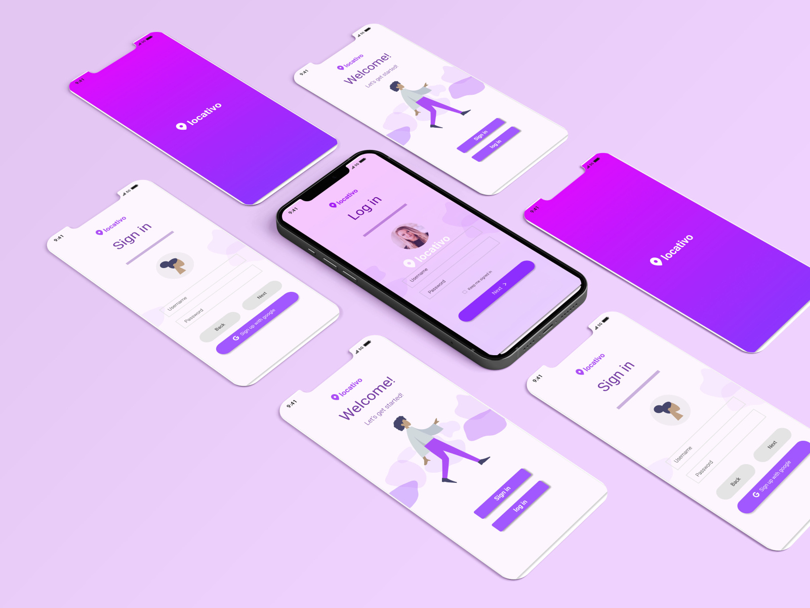 App mockup by Himanshi Dinushima on Dribbble