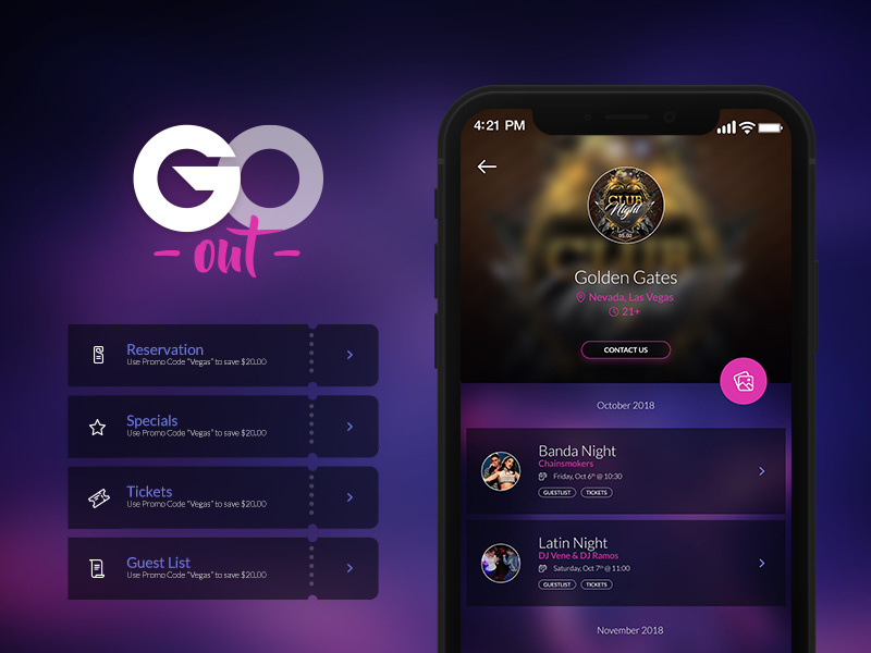 Goout by isaiah rangel on Dribbble