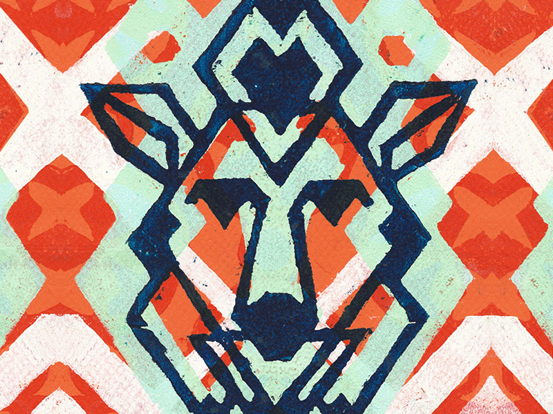 Wild kingdom / Xylography experiment by deadpine on Dribbble