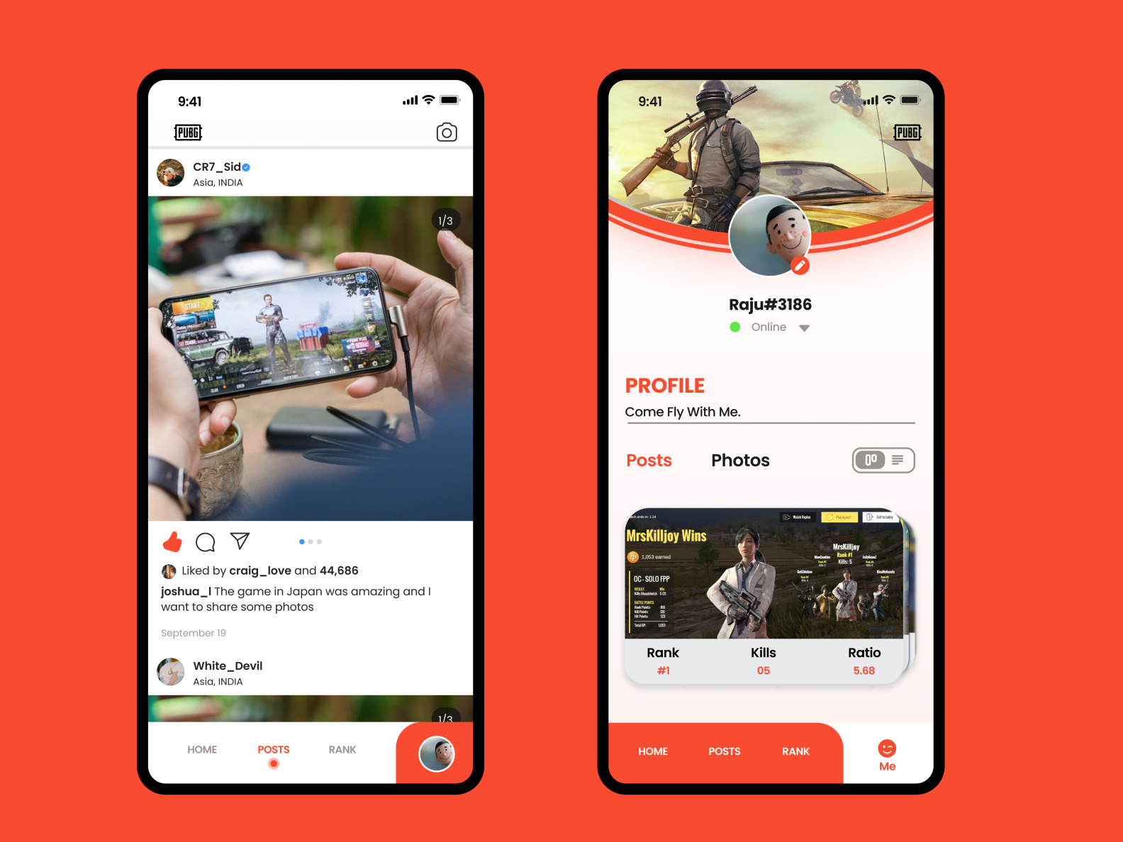 Profile Screen by Designerkid Studio on Dribbble