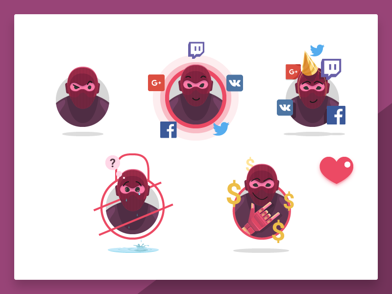 Icon pack 2 (xsolla eSport Academy) by Alexander Tolstov on Dribbble