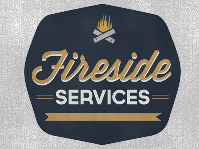 Final Fireside logo by Justin Connnors on Dribbble