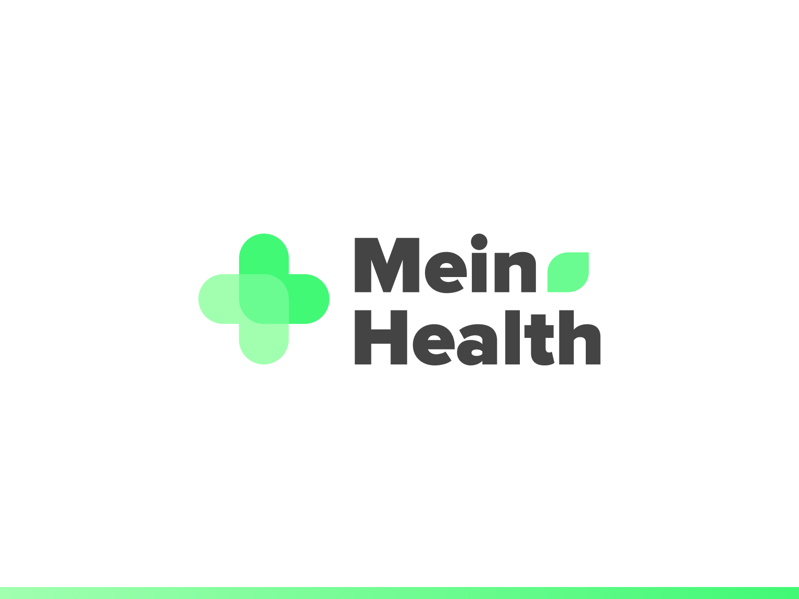 Mein Health logo design by Miller Artem on Dribbble