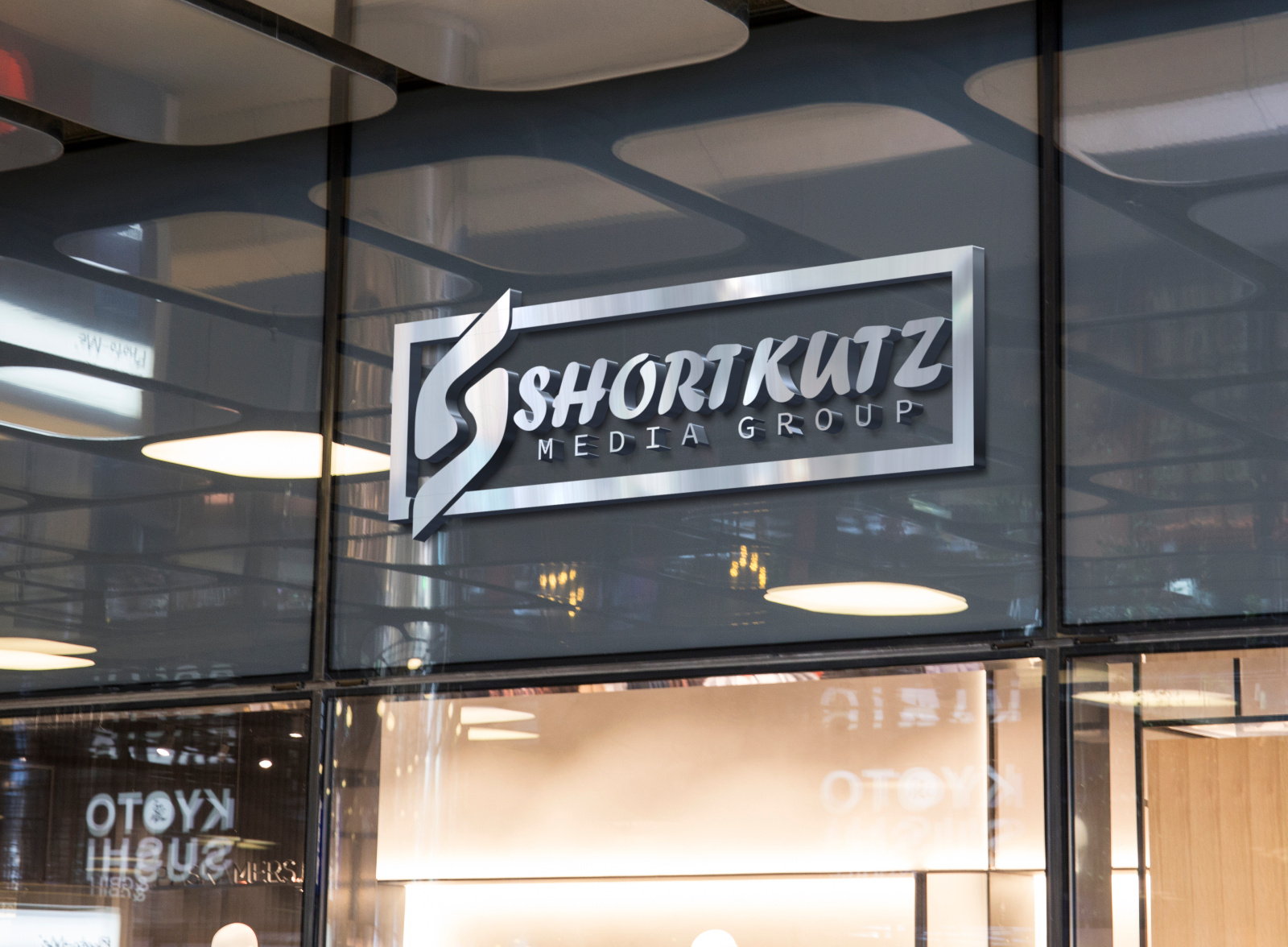 Media Group logo design, Minimalist, Flat, Modern branding by Md. Sahid ...