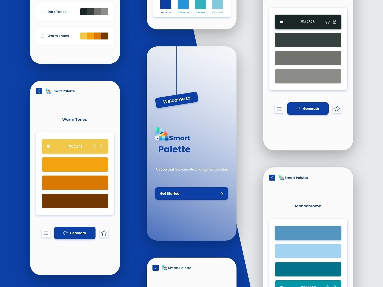 Smart Palette by MERIEM BOUMEKKET on Dribbble