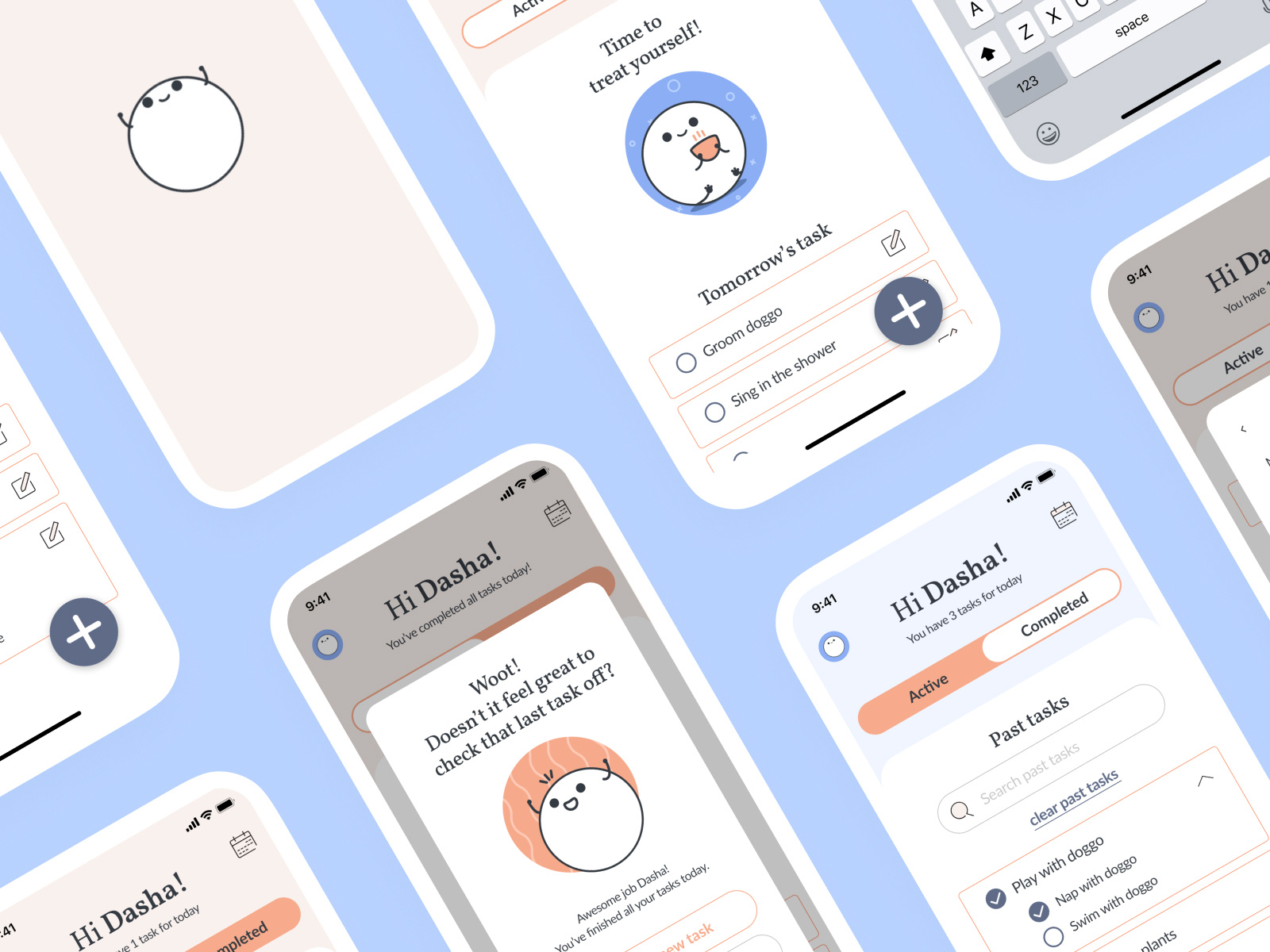 To Do App concept by Amanda Chan for Versett on Dribbble