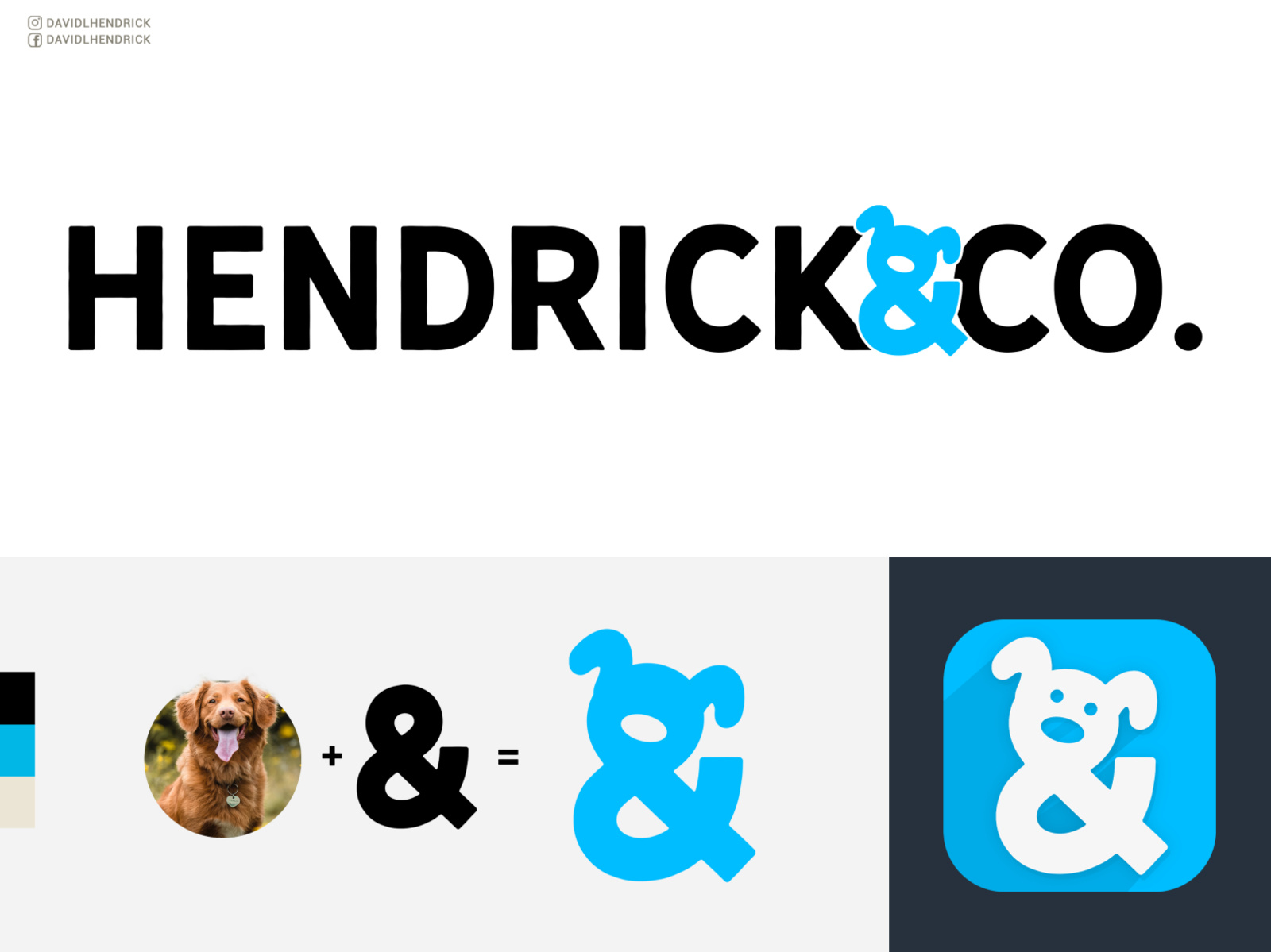 Hendrick & Co. Logo Concept by Davie Ross on Dribbble