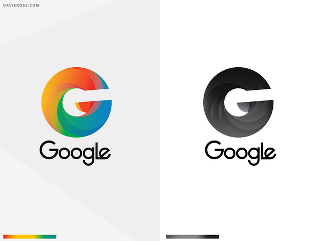 Google Logo Redesign by Davie Ross on Dribbble