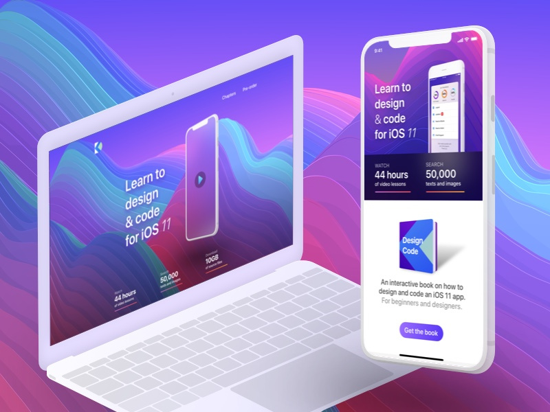 Design+Code 2 by Meng To on Dribbble