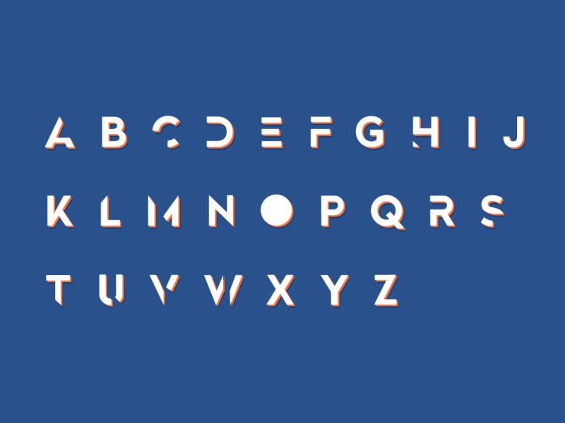 The Alphabet by Olle Engström on Dribbble
