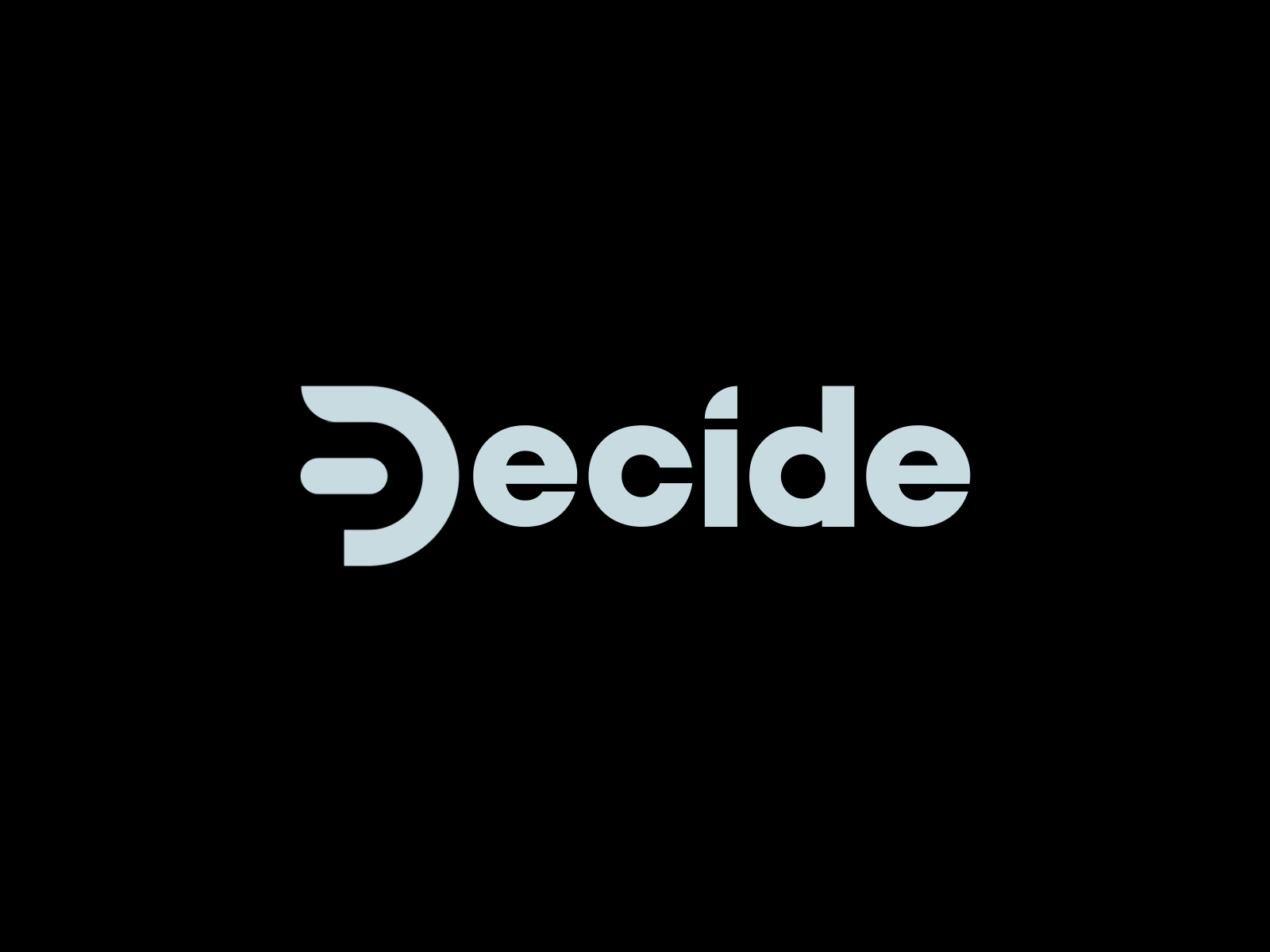 Decide Logo Reveal by Decide on Dribbble