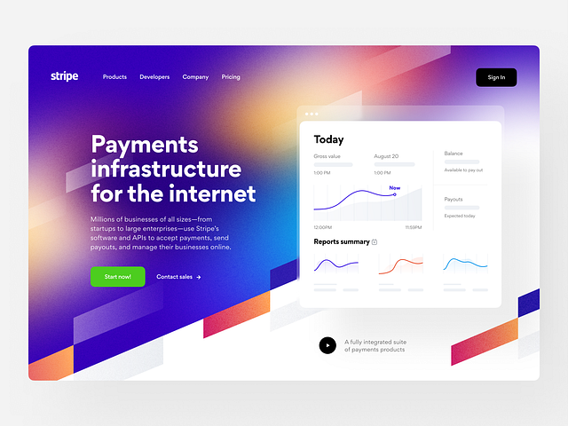 Browse thousands of Stripe images for design inspiration | Dribbble