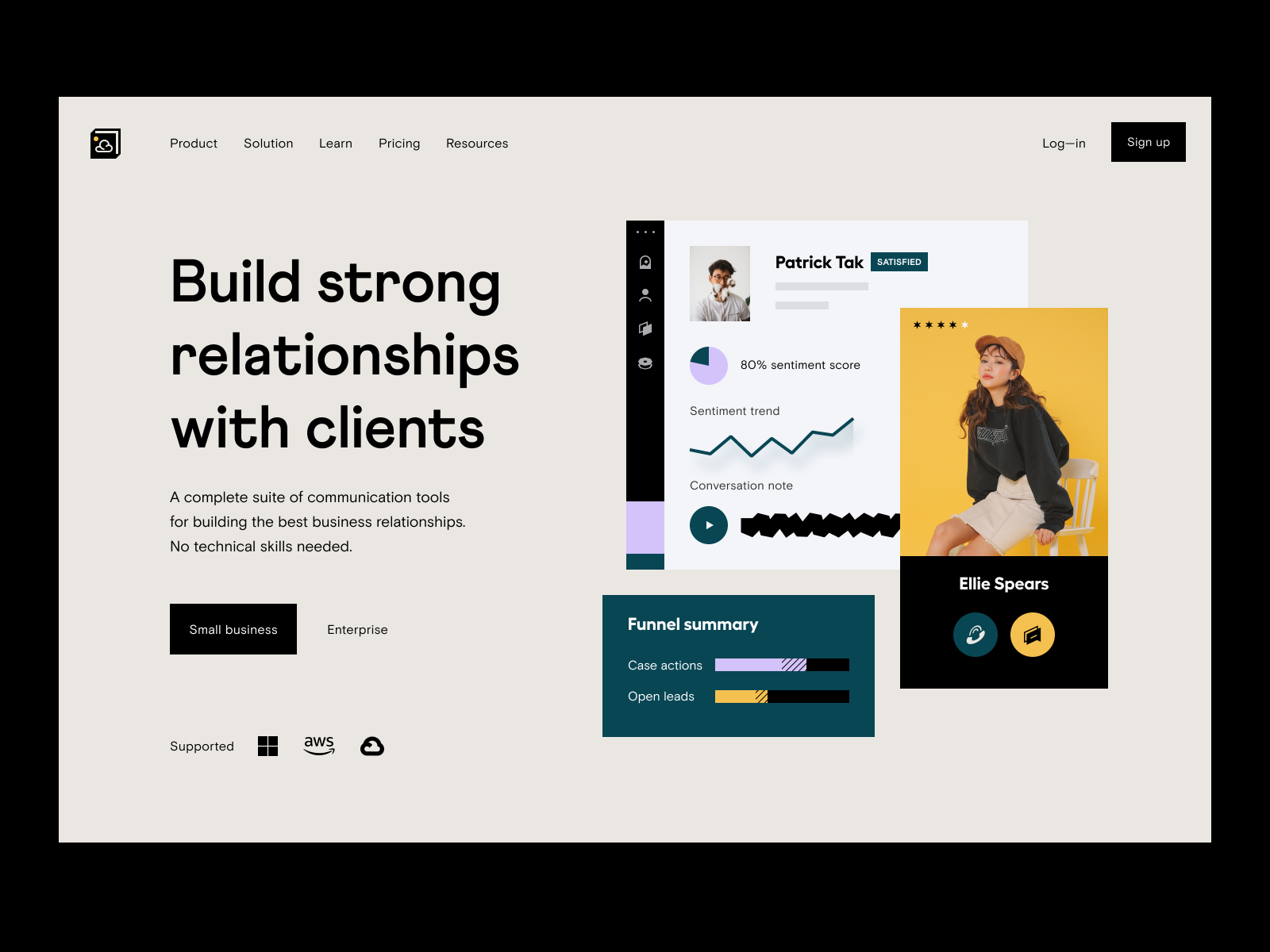 Web design: visual identity by Vladimir Gruev for OOZE on Dribbble
