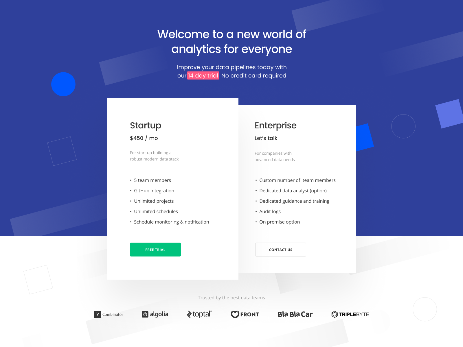 Dataform: Product page - Pricing by Vladimir Gruev for heartbeat on ...