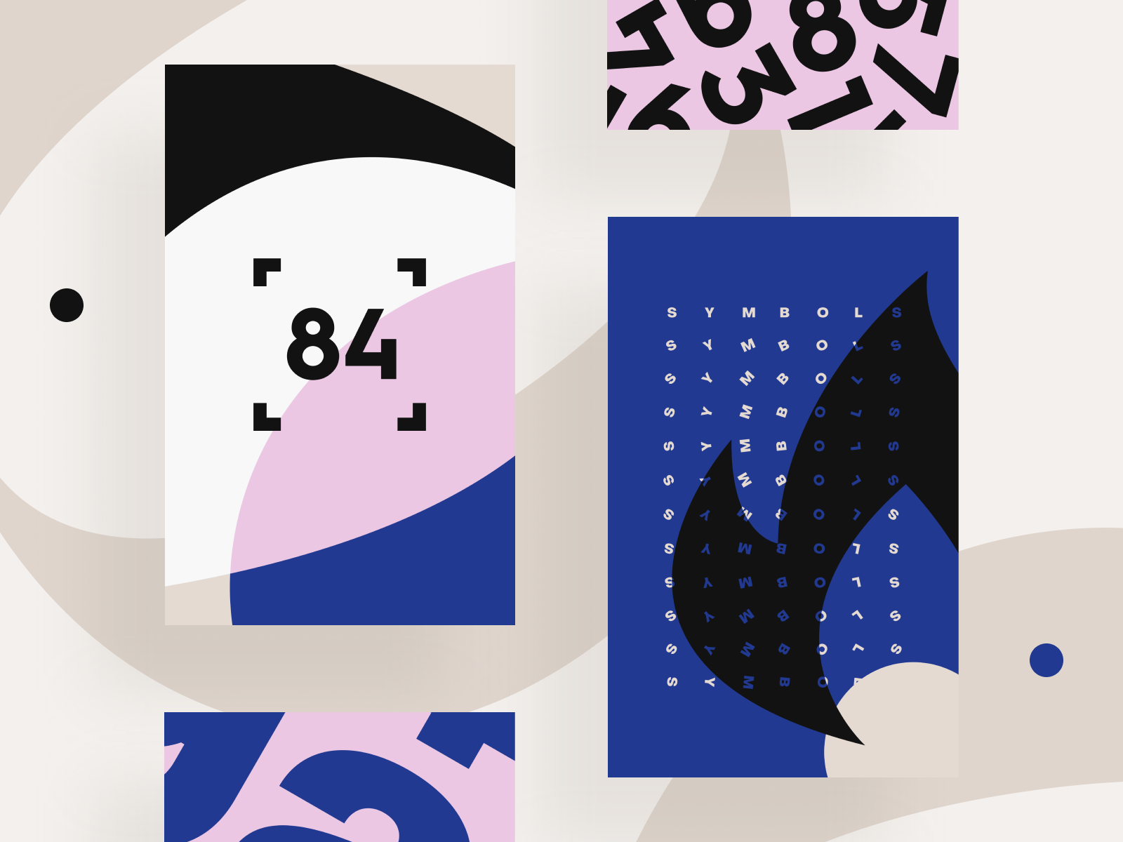 Poster: Symbols by Vladimir Gruev on Dribbble