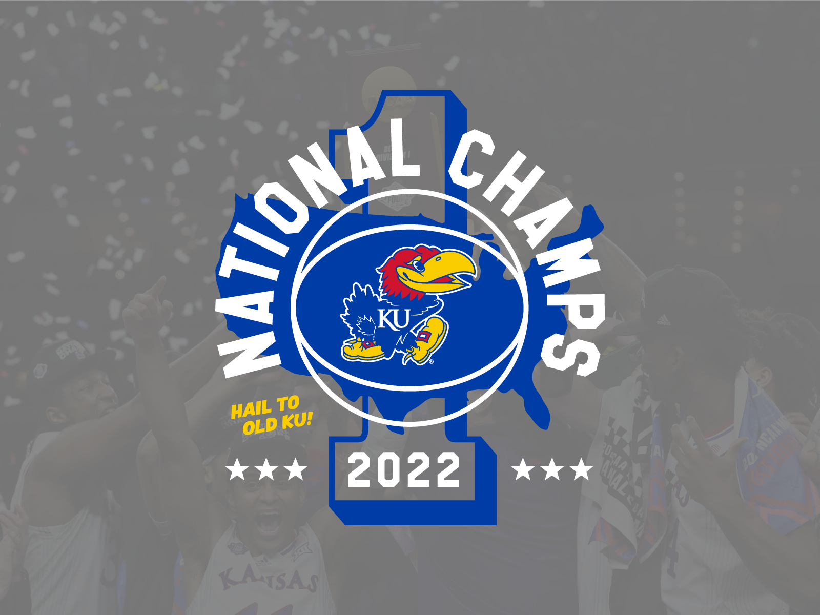 2022 Kansas Men’s Basketball National Champs Tee by Kevin Spahn on Dribbble