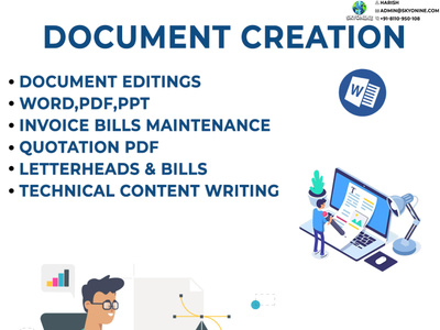 Document creation by Harish Selvapathy on Dribbble
