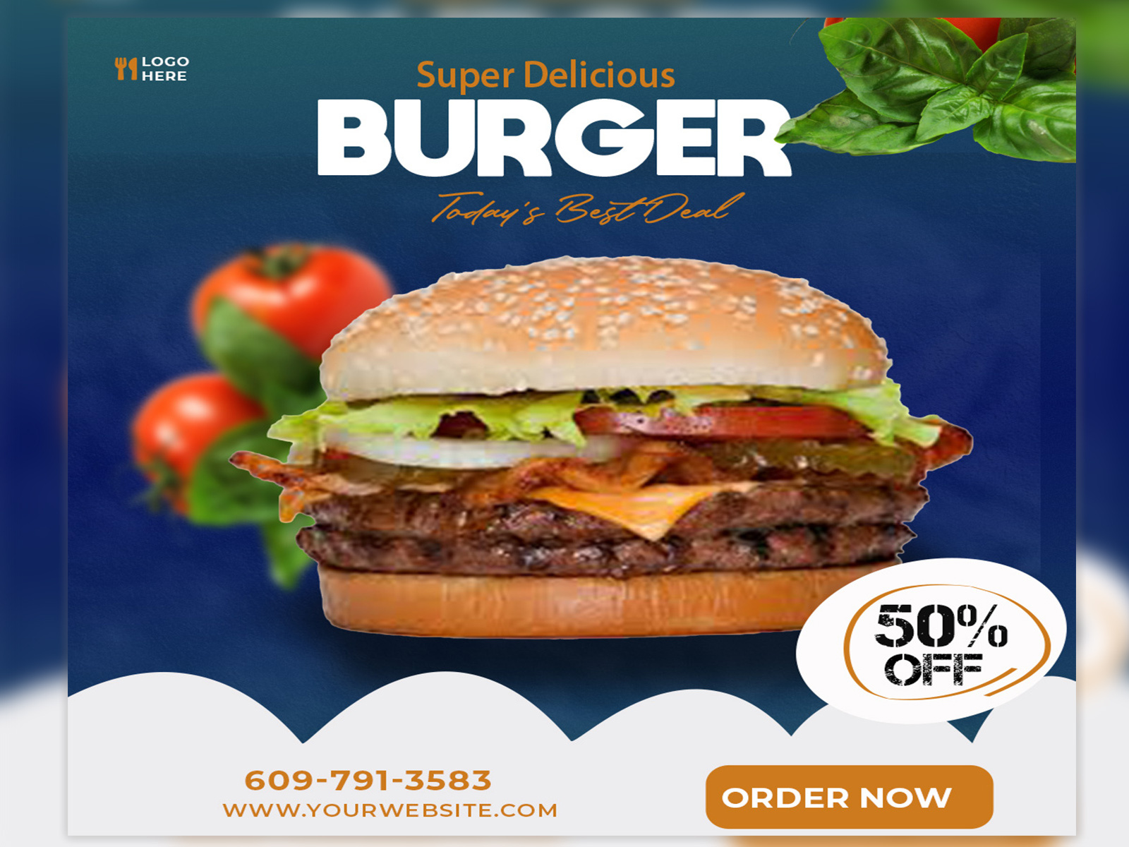 Food Benner by Jami Graphics on Dribbble