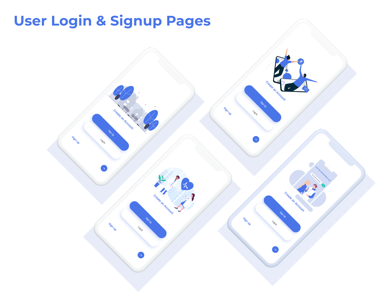 User Onboarding screens by Saloni on Dribbble