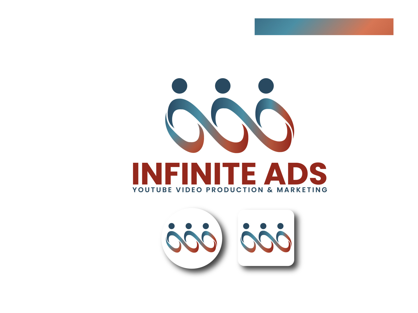 INFINITE ADS Logo by Abu Nayem Bipul on Dribbble