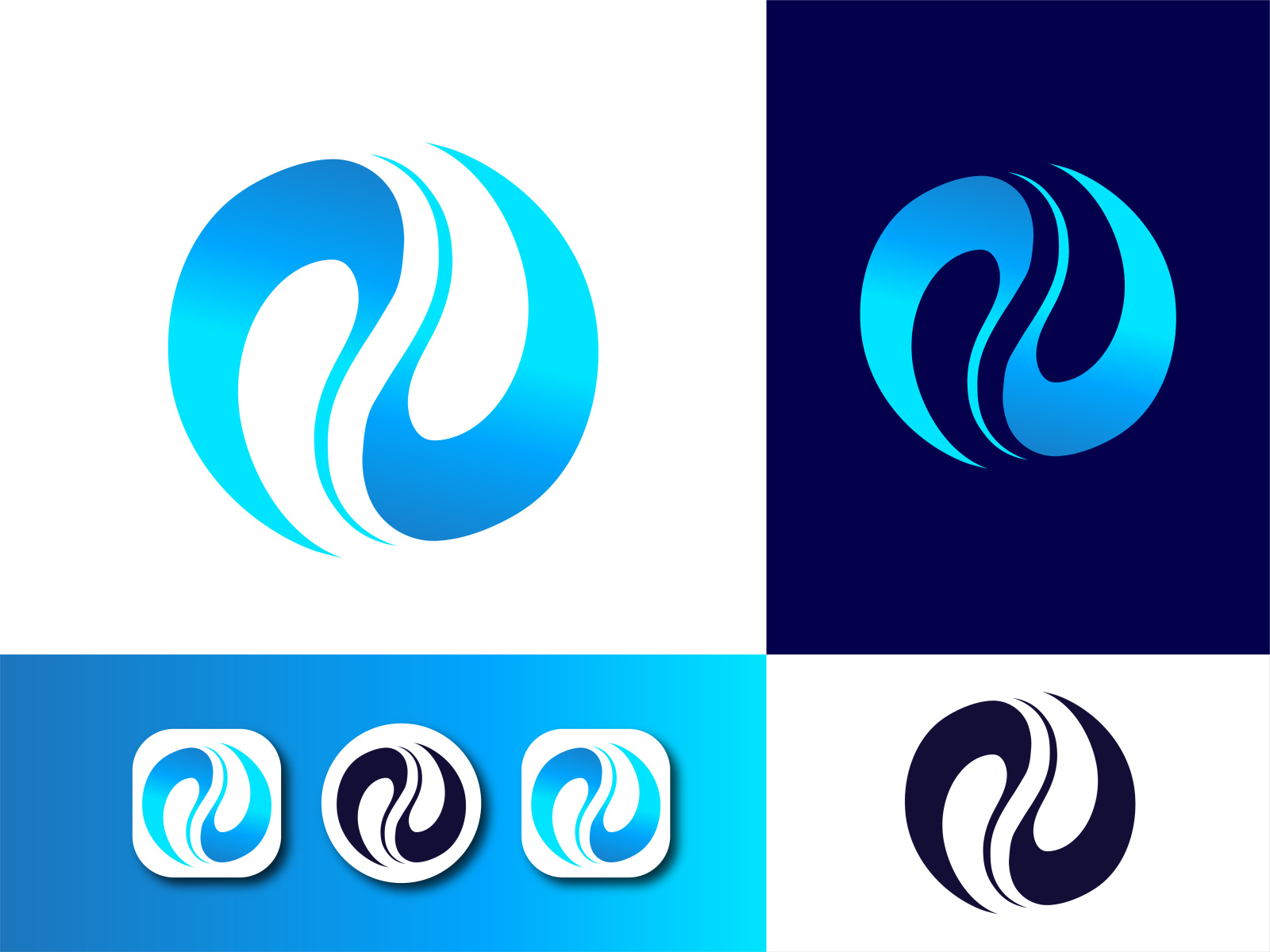 Modern Logo by Abu Nayem Bipul on Dribbble