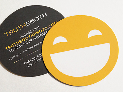 Truthbooth Cards by Brent Holloman on Dribbble