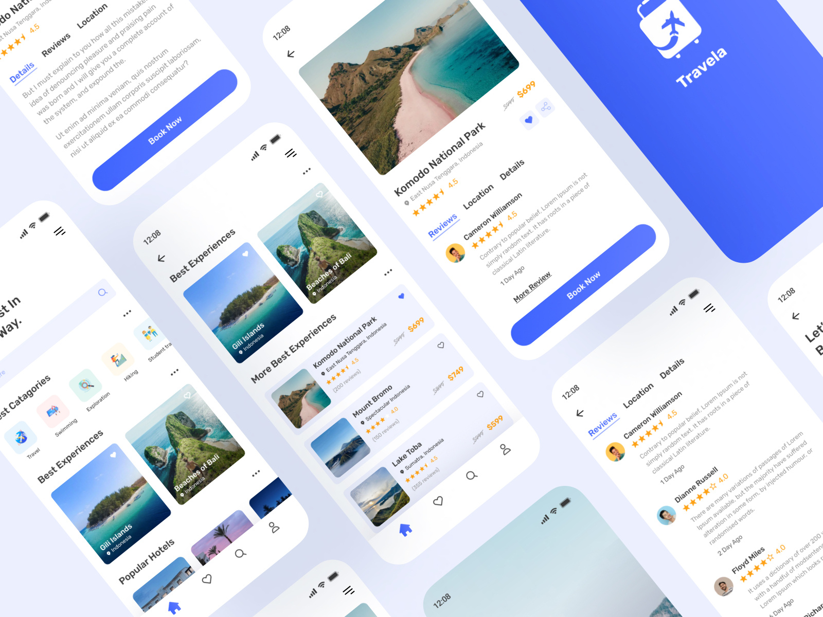 Travel App Ui Concept by Murad Hossain on Dribbble