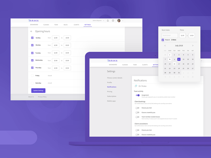 Web application - 7araka by Software Brothers Team for Software ...