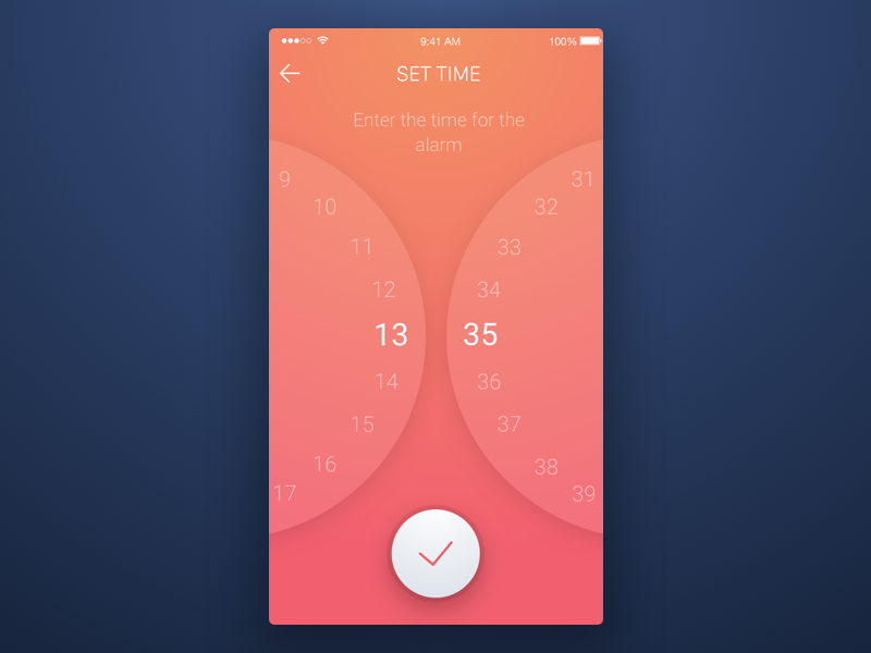 11th Week (Tuesday) - Set Time by Jack R. for RonDesignLab ⭐️ on Dribbble