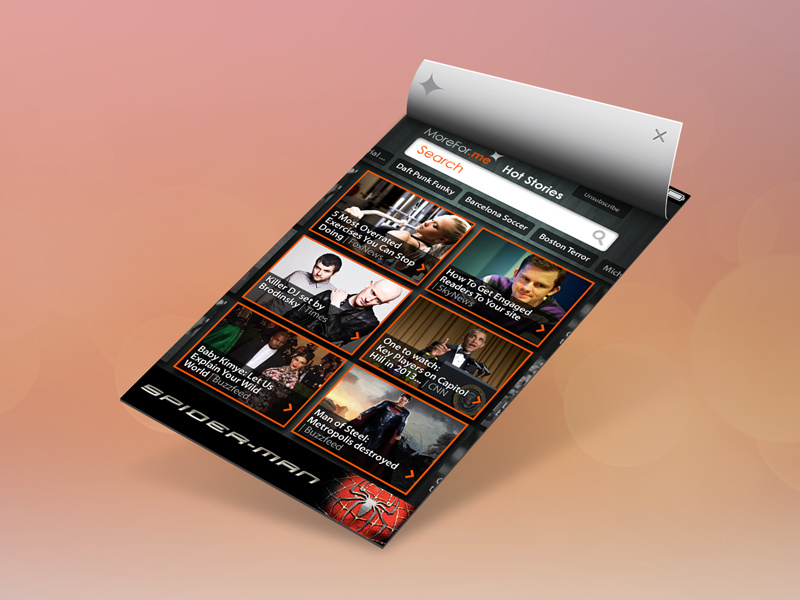Cool UX & GUI for More for me :) by Ilan Dray on Dribbble