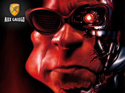 Terminator finished by Alex Gallego on Dribbble