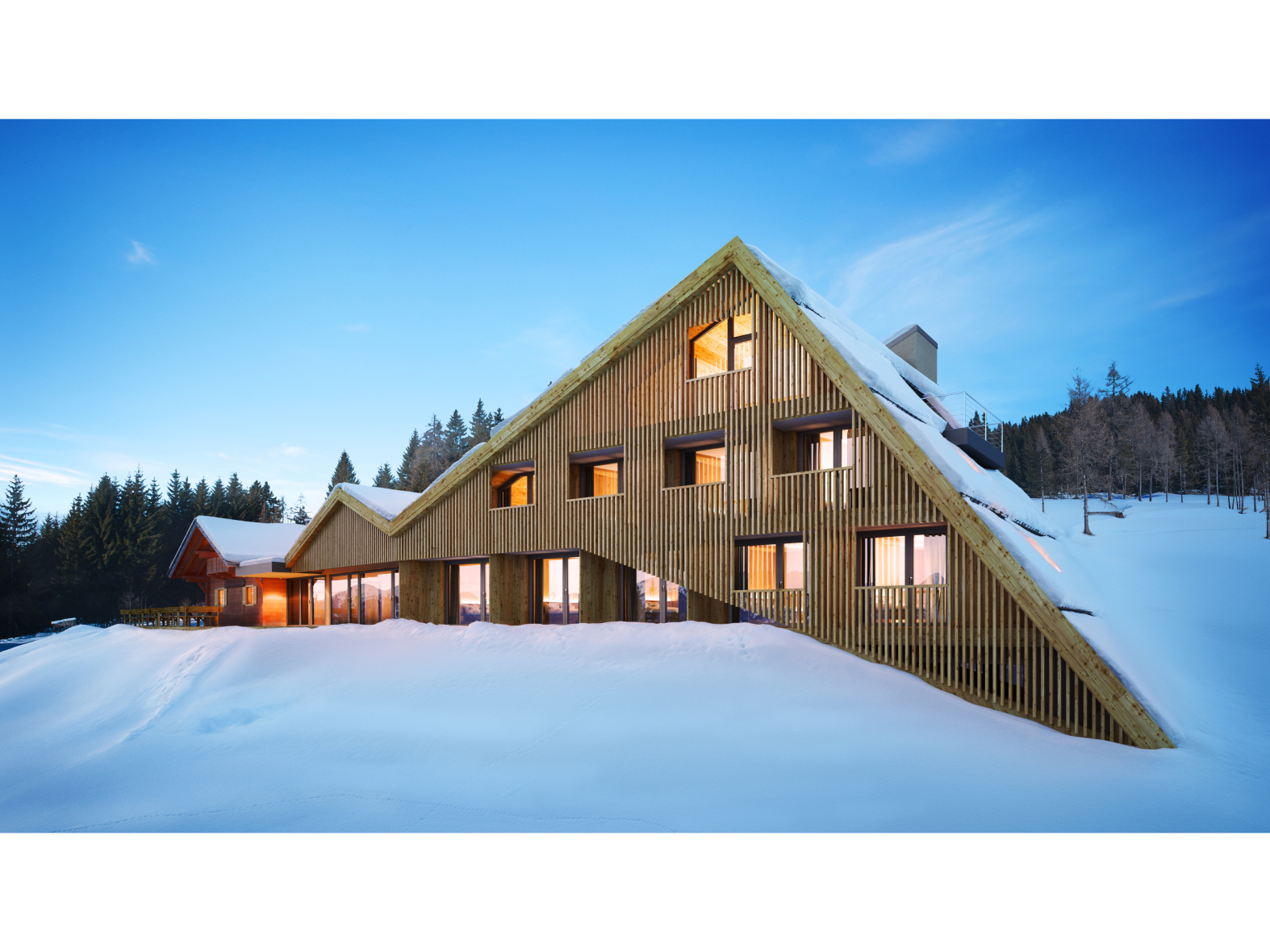 Modern Alpine Hotel by Daniel Mikolajčák on Dribbble
