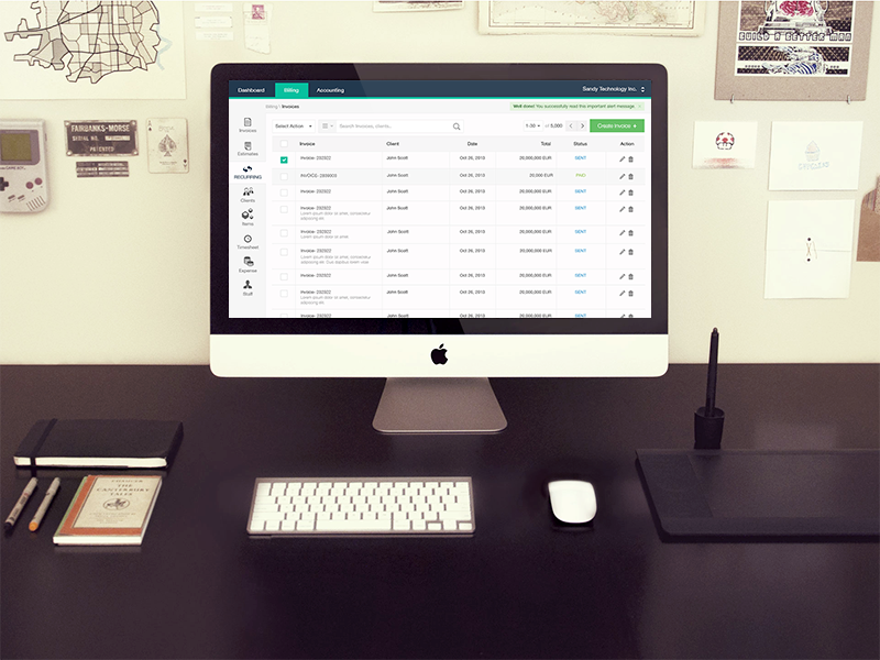 Invoicing Web App by Priyanka Dhamija on Dribbble Invoicing Web App by Priyanka Dhamija on Dribbble