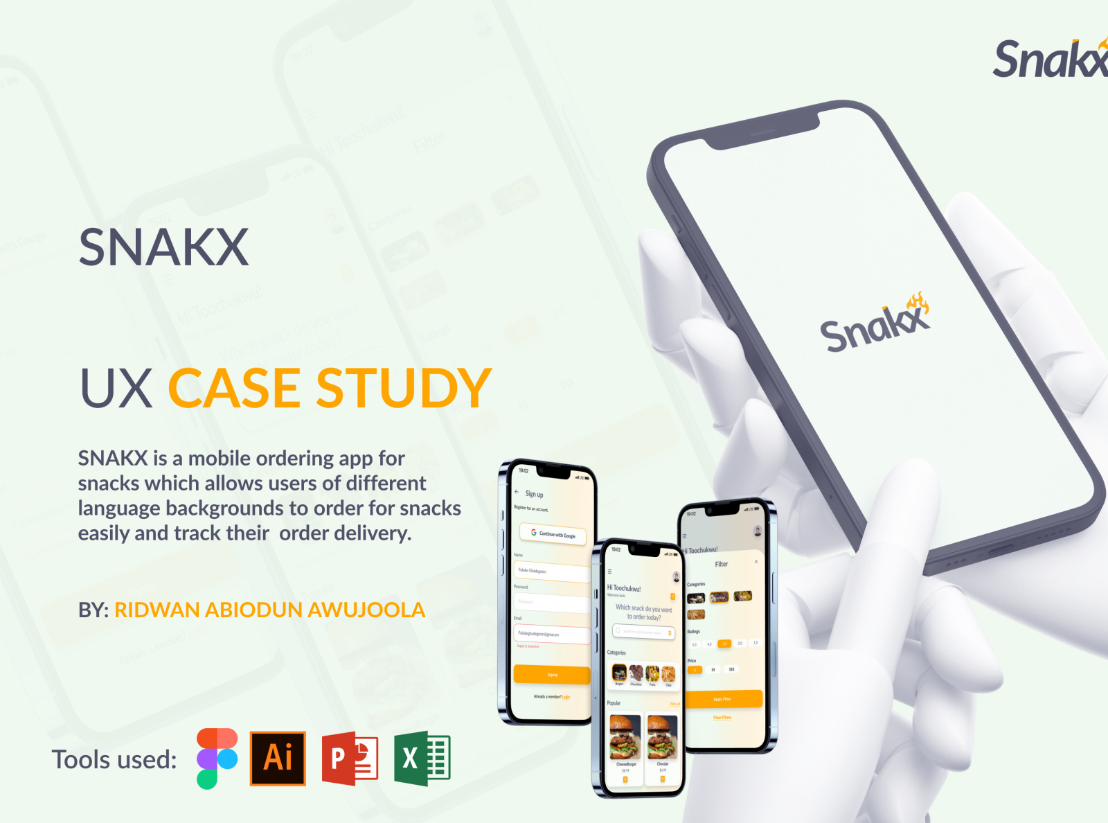 SNAKX by Ridwan Awujoola on Dribbble