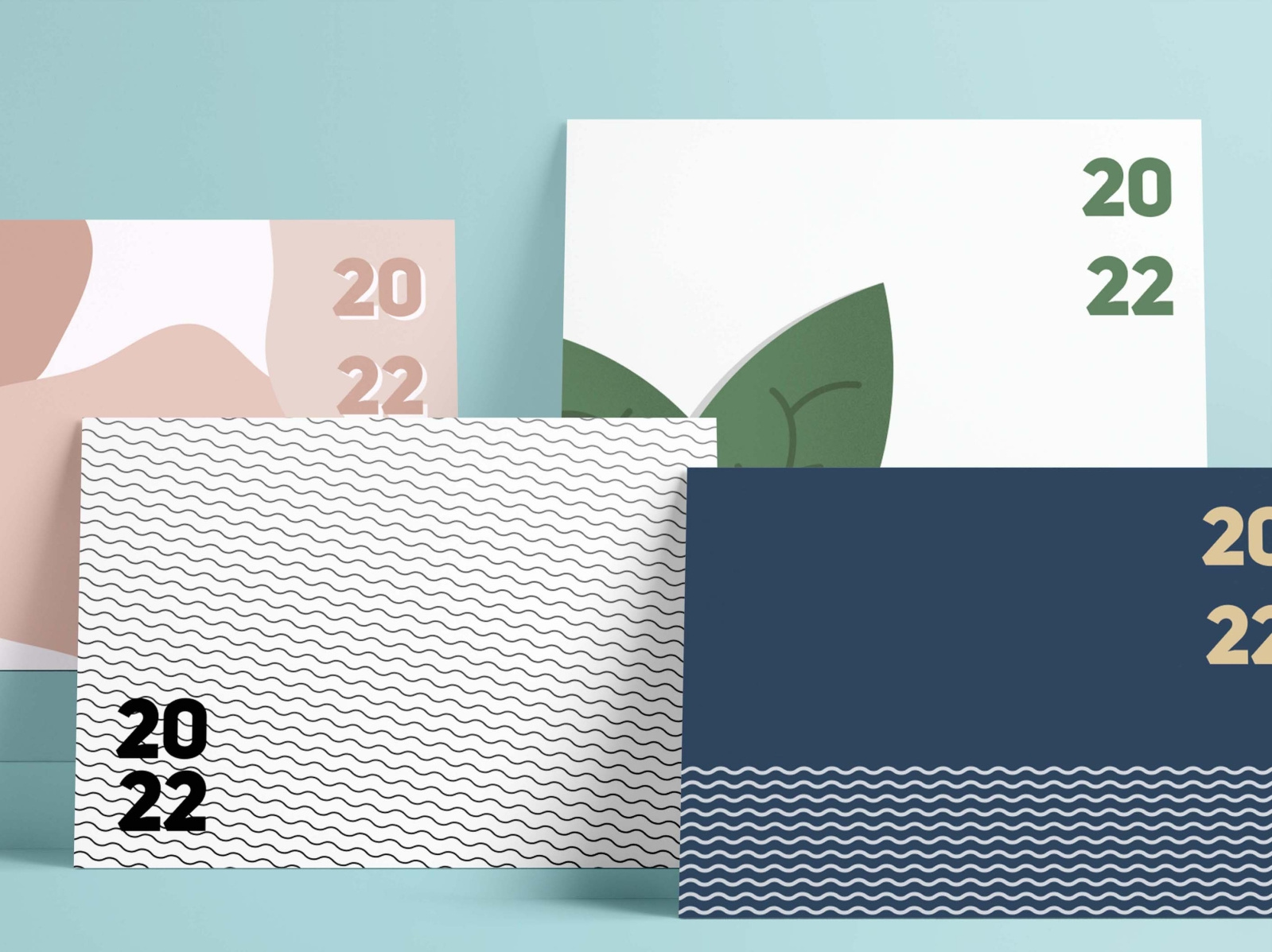 2022 modern & simplistic monthly calendar by Jaka on Dribbble