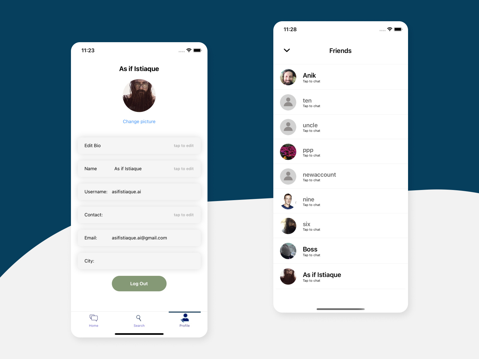 CipherText Screen 2 by thinkcrypt.io on Dribbble