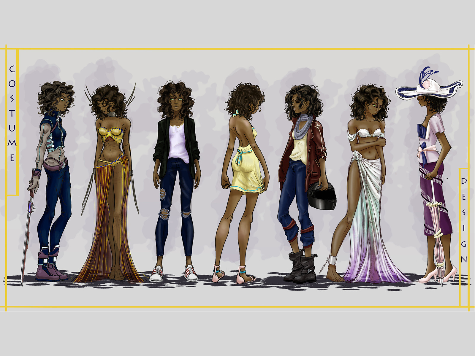 Character Costume Designs by Jodi Rhodes on Dribbble